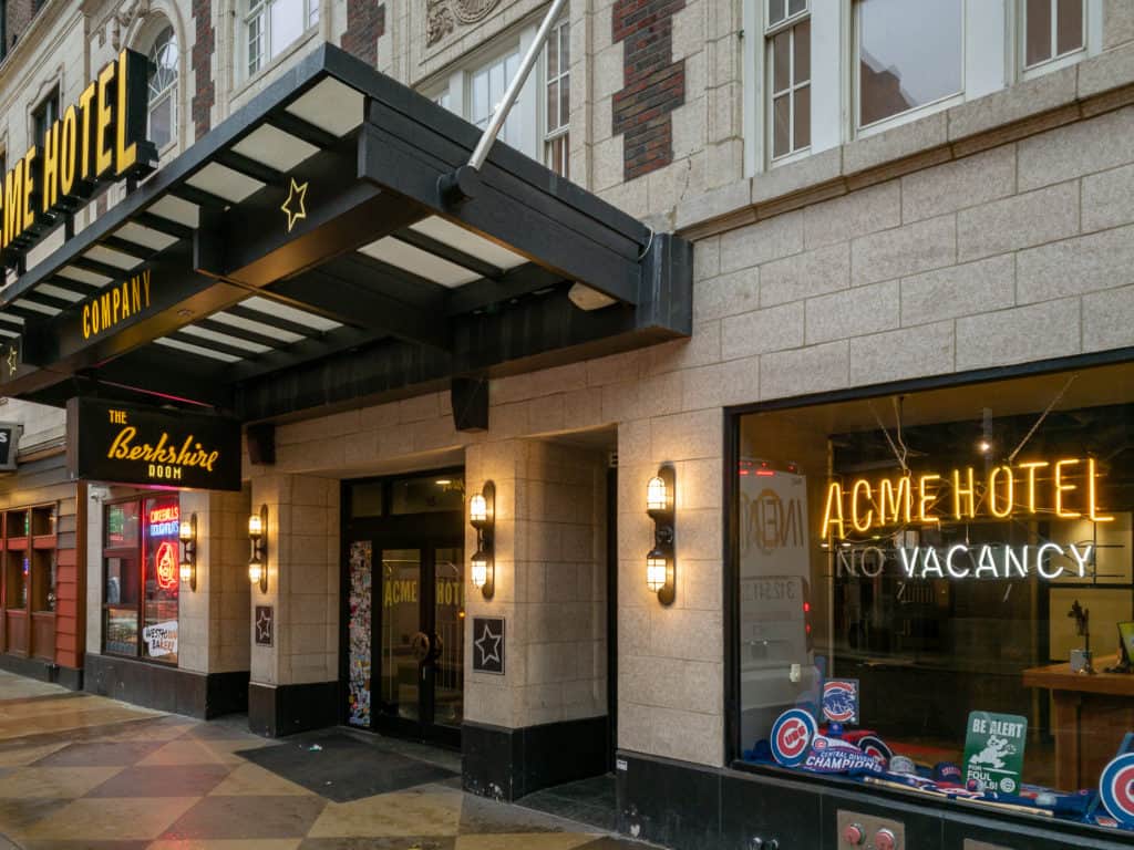 Acme Hotel Company Chicago Chicago Traveler