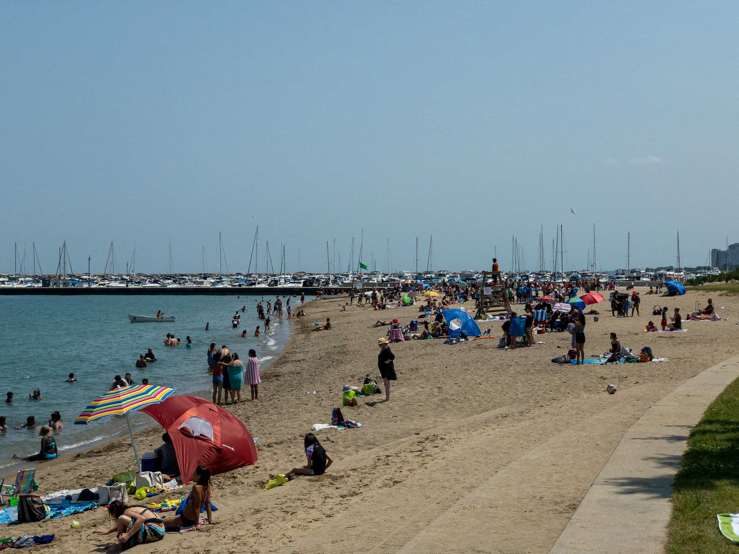 Margaret T. Burroughs Beach Chicago Traveler