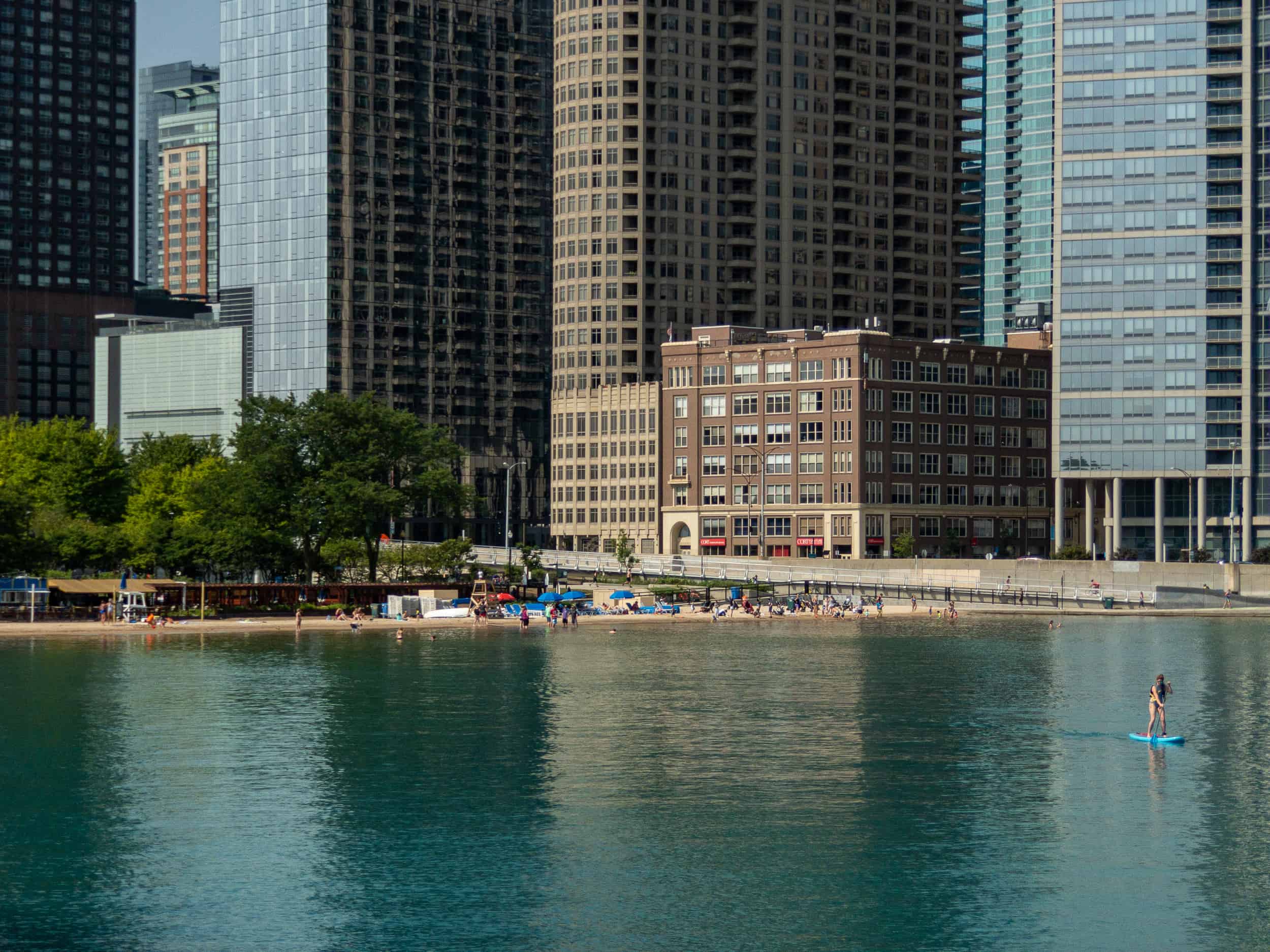 Ohio Street Beach Chicago Traveler